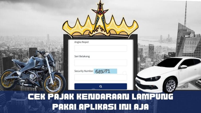 Cek Pajak Batam: Cara Mudah Mengecek Pajak Kendaraan di Batam - Cek Pajak Online
